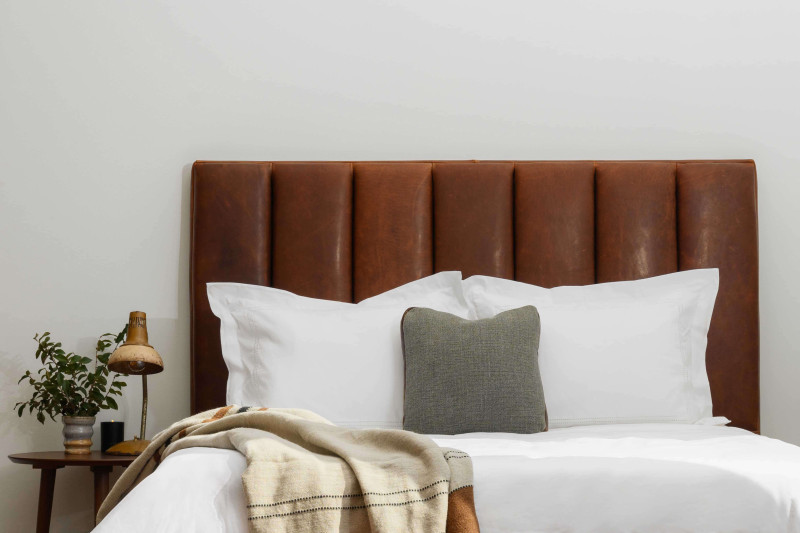 Channeled headboard store